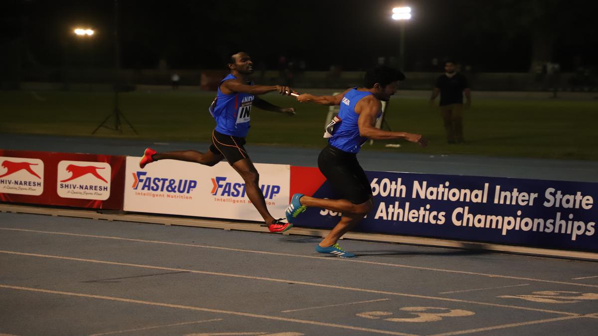 Indian men's 4x400m relay team sets meet mark to assure Tokyo spot ...