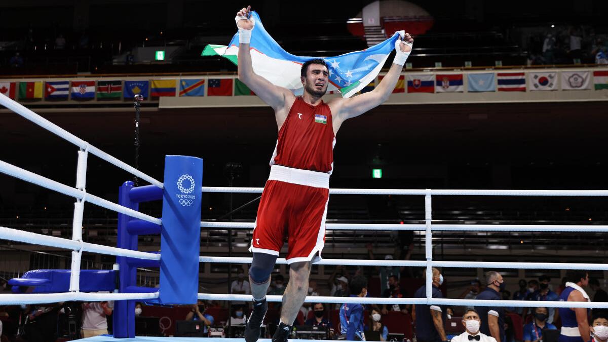 Tokyo Olympics: Boxer Bakhodir Jalolov wins super heavyweight gold ...