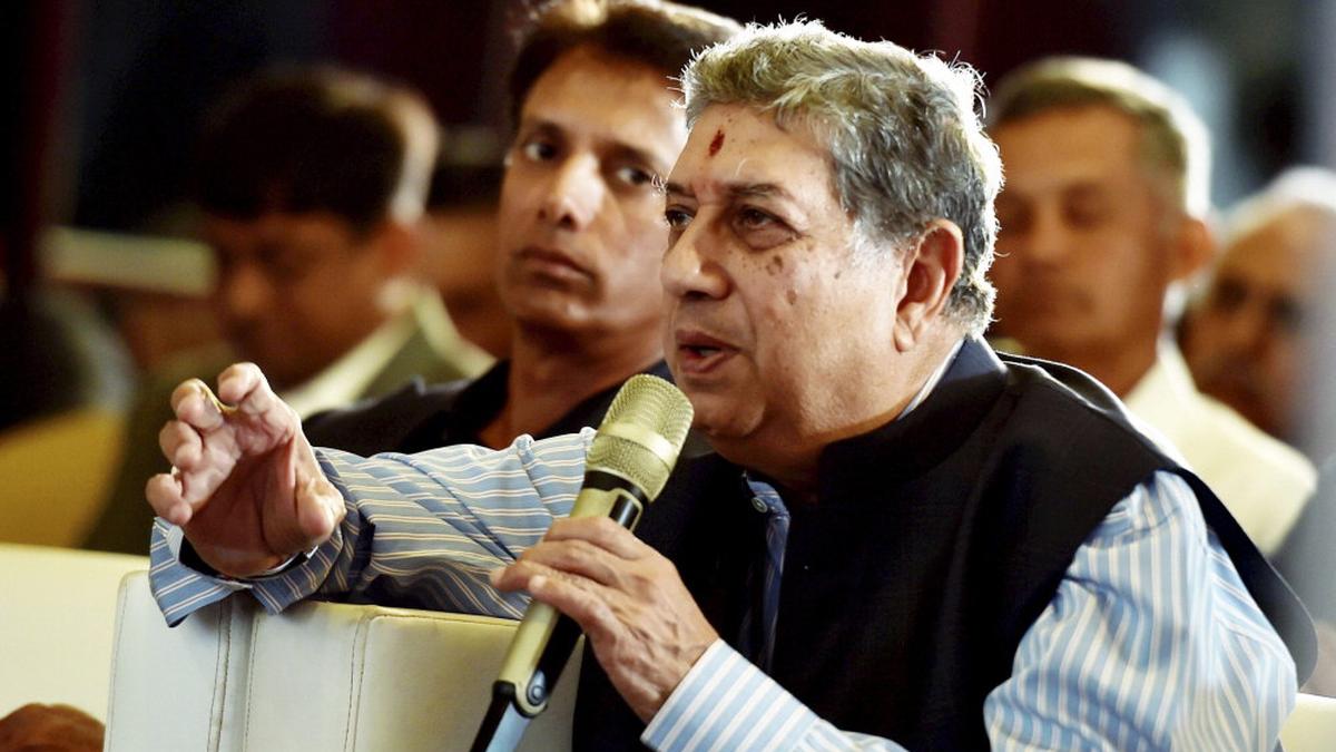 Srinivasan: 'Indian cricket got noticed after emergence of Gavaskar ...