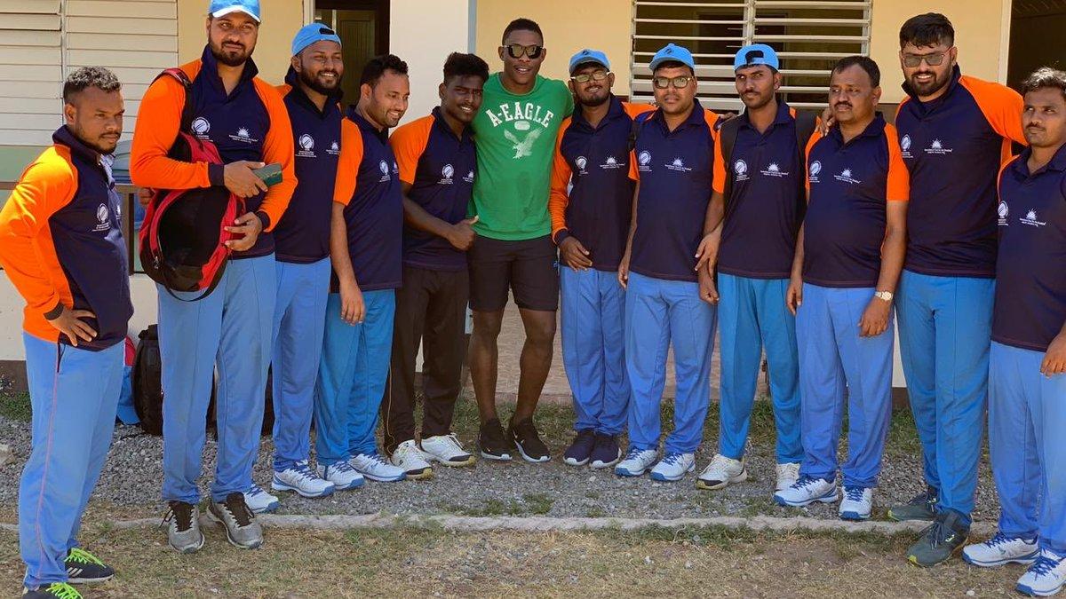 Sheldon Cottrell ‘saluted’ the Indian blind cricket team on its maiden ...