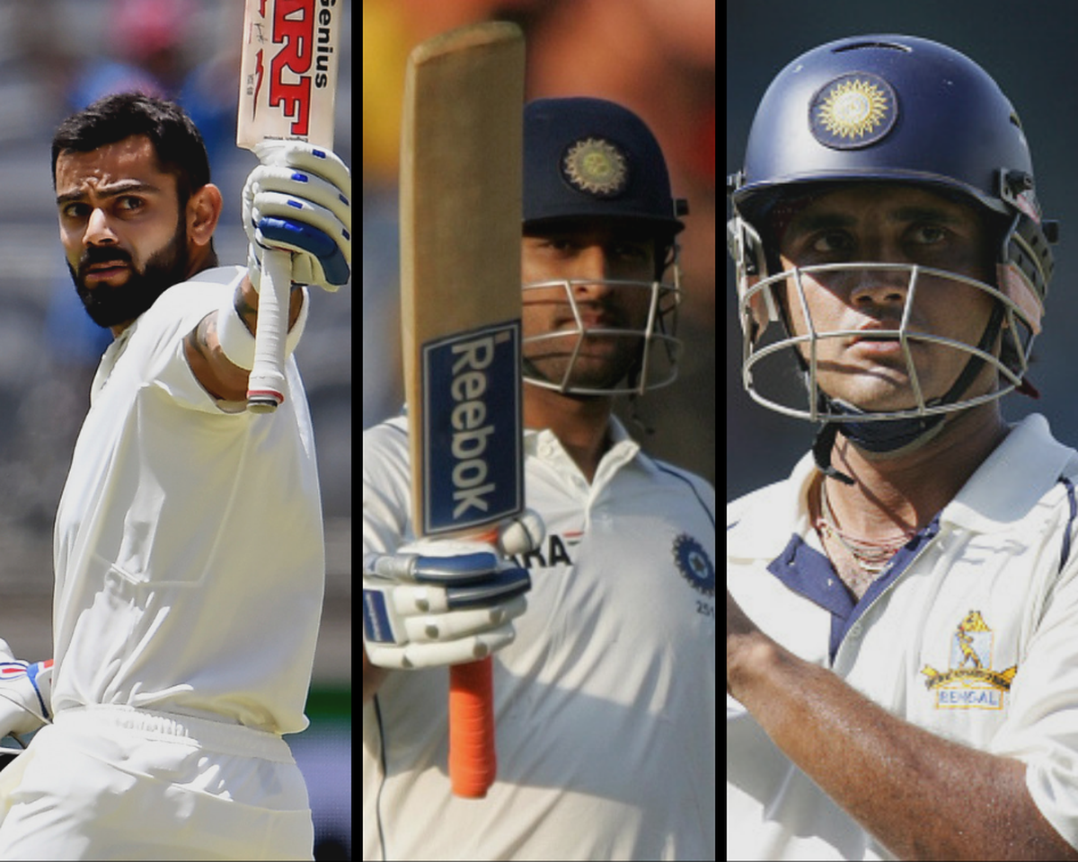 Kohli, Dhoni, Ganguly – India's top three Test captains - Sportstar
