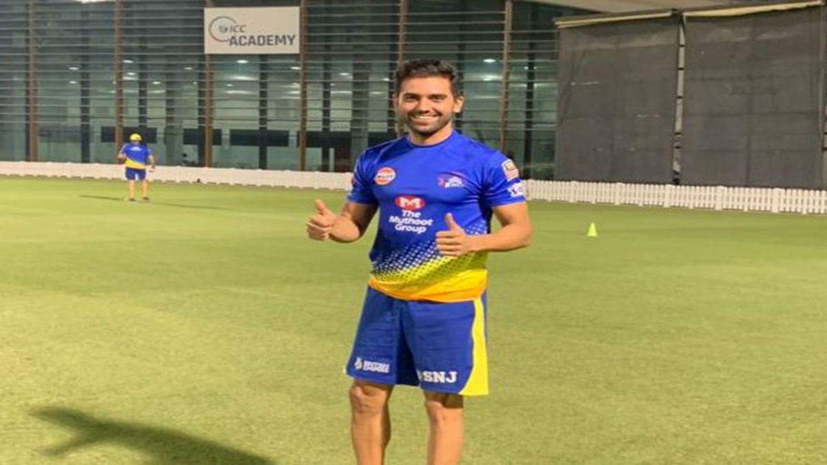 IPL 2020: Deepak Chahar resumes training with CSK - Sportstar