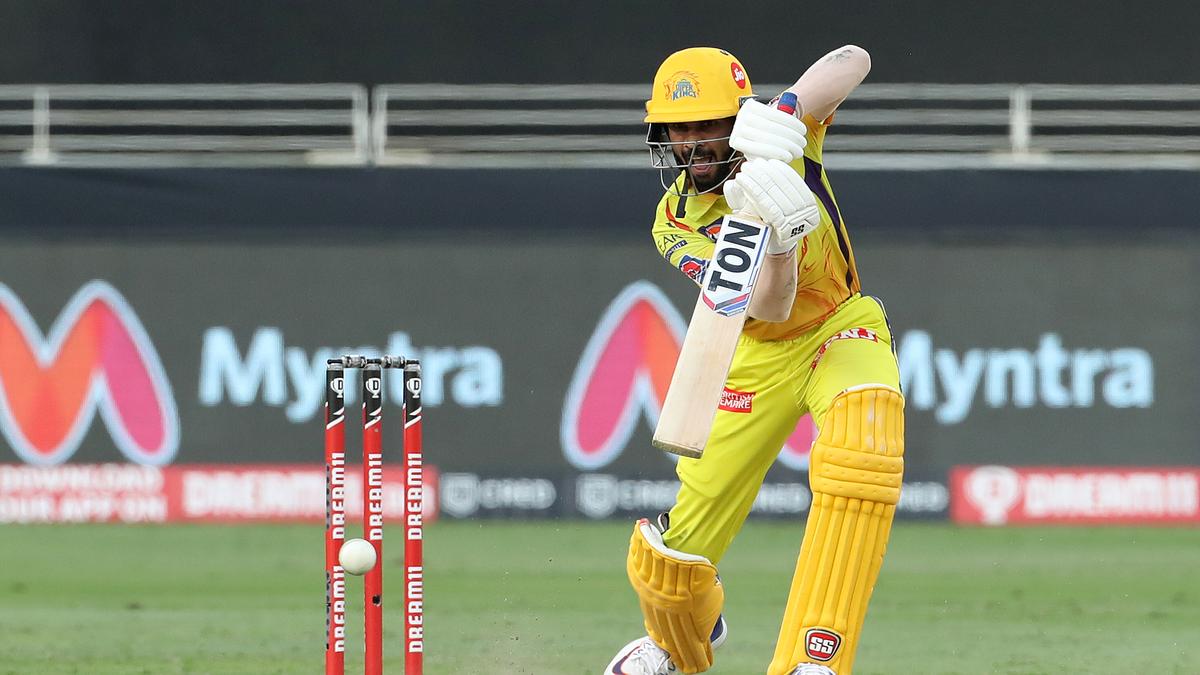 RCB vs CSK: Ruturaj Gaikwad scores first IPL half-century - Sportstar