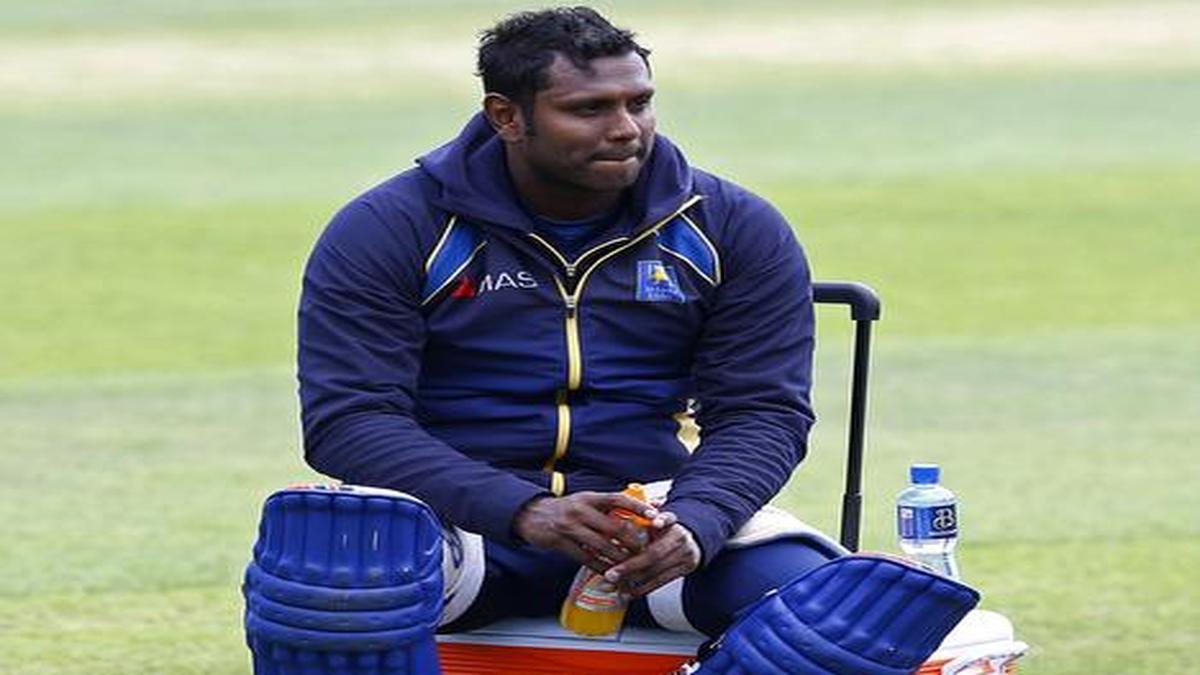 Angelo Mathews only to bat against India - Sportstar