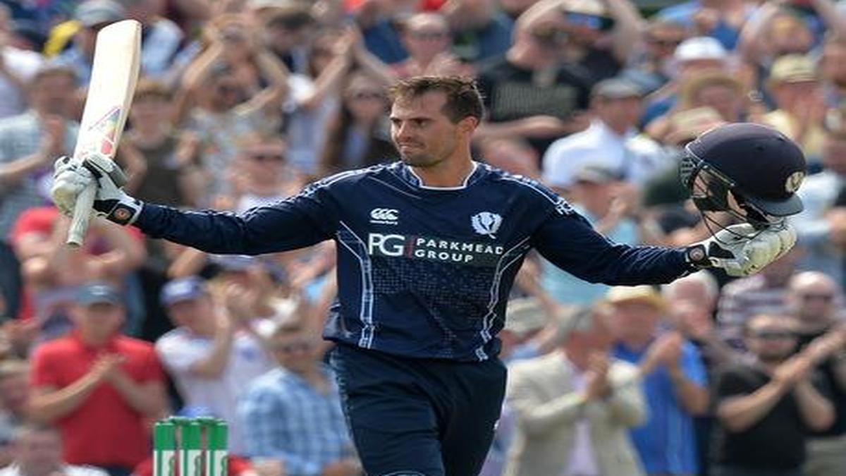 Stump from Scotland's defeat of England auctioned for charity - Sportstar