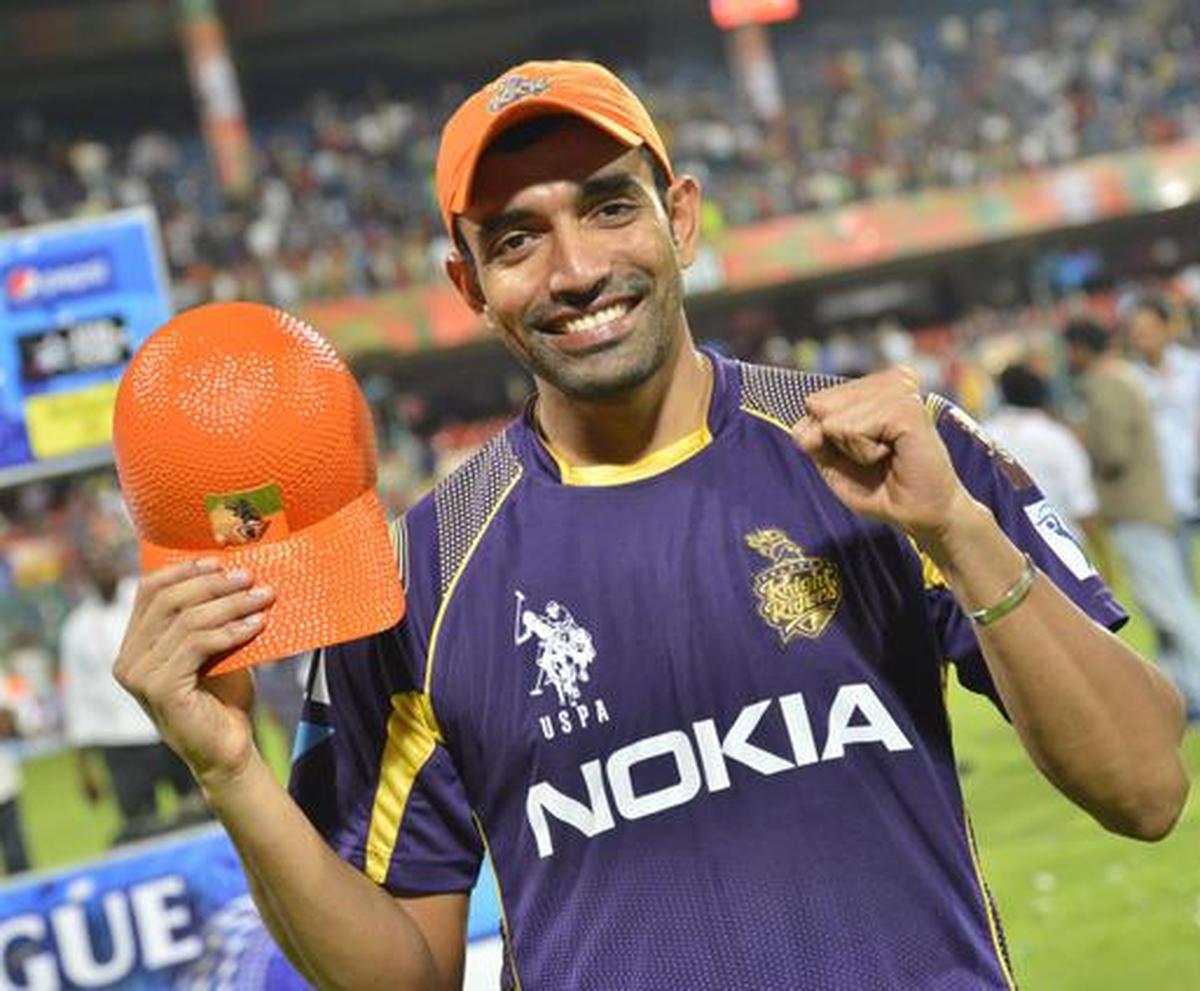 Robin Uthappa Kkr Orange Cap