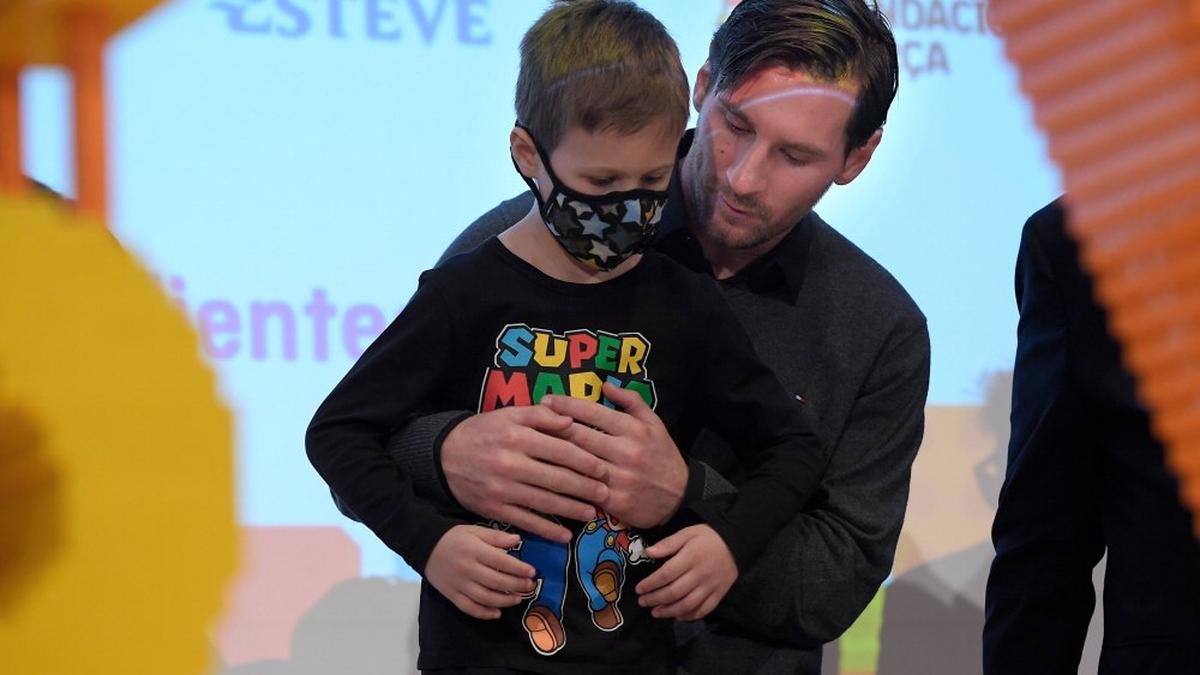 Messi lays foundations for children's cancer hospital - Sportstar