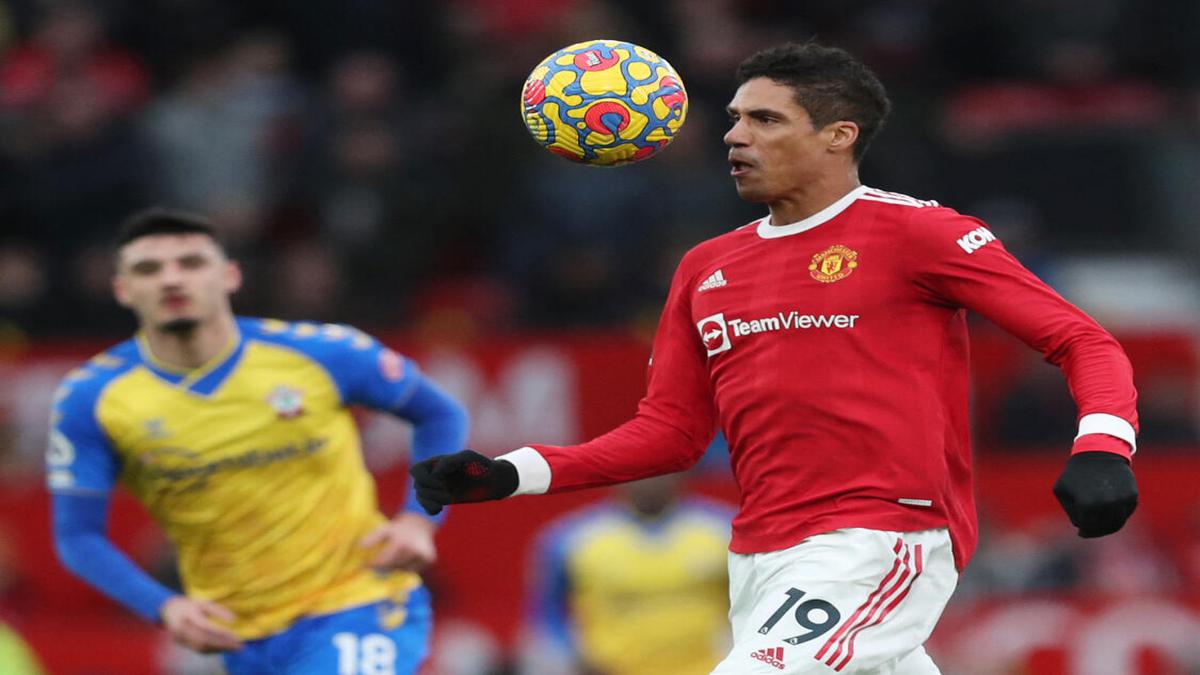 Man Utd's Varane back in training after recovering from COVID - Sportstar