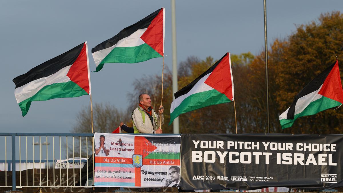Strict British security ahead of Aston Villa vs Maccabi Tel Aviv Europa ...