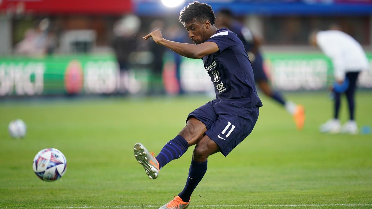 FIFA World Cup: Coman leaves France training session ahead of Denmark ...