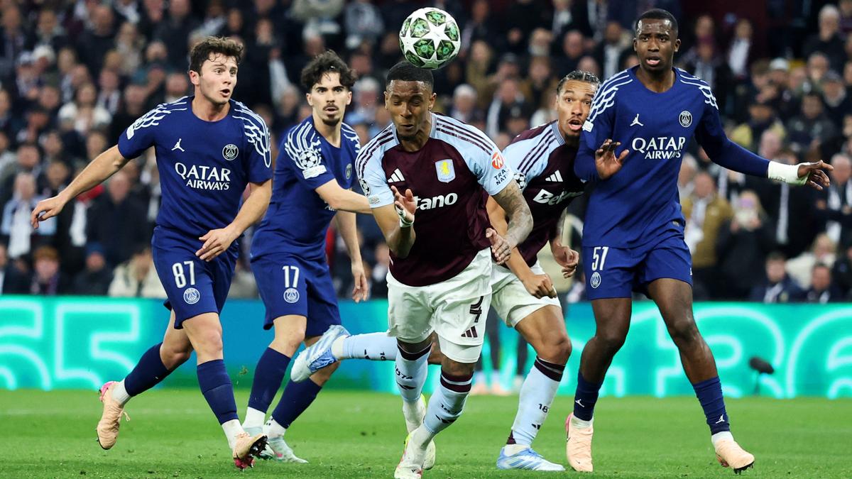 UEFA Champions League 2024-25: PSG survive Aston Villa fightback to ...
