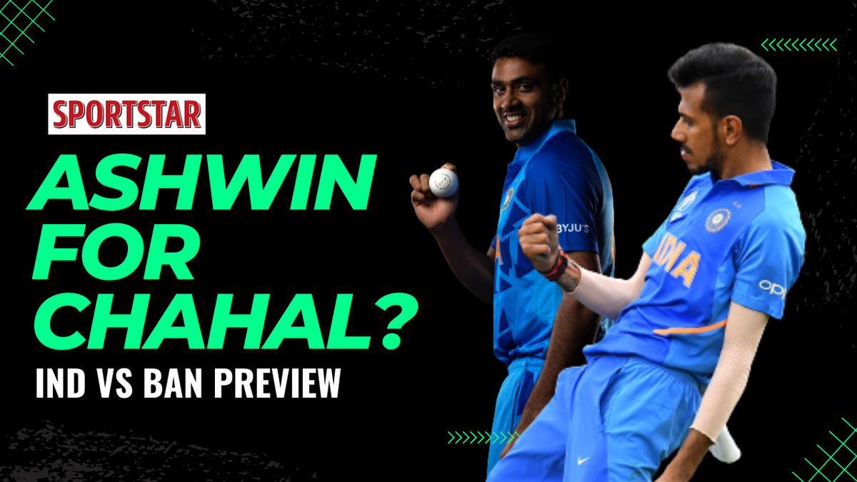 Should Chahal replace Ashwin when India takes on Bangladesh? T20 World ...