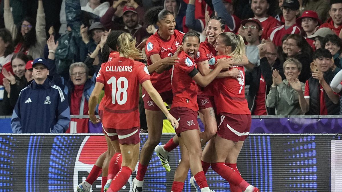 Women’s Euro 2025: Switzerland beats Iceland 2-0 to keep knockout hopes ...