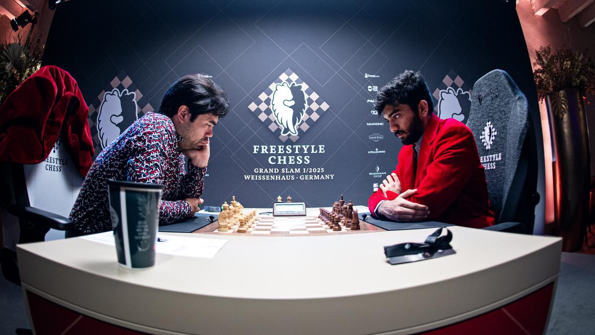Freestyle Chess Grand Slam, Weissenhaus 2025: Gukesh draws with ...