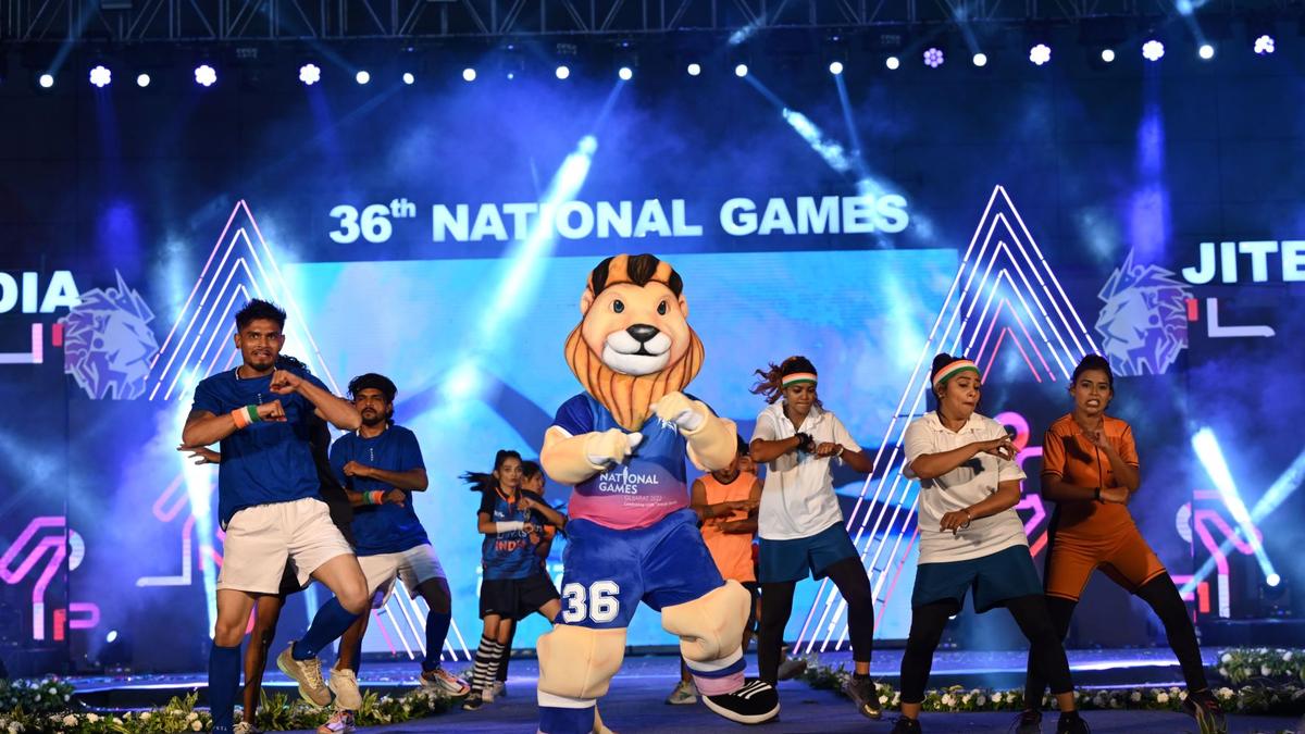 National Games 2022: Amit Shah unveils mascot and anthem - Sportstar
