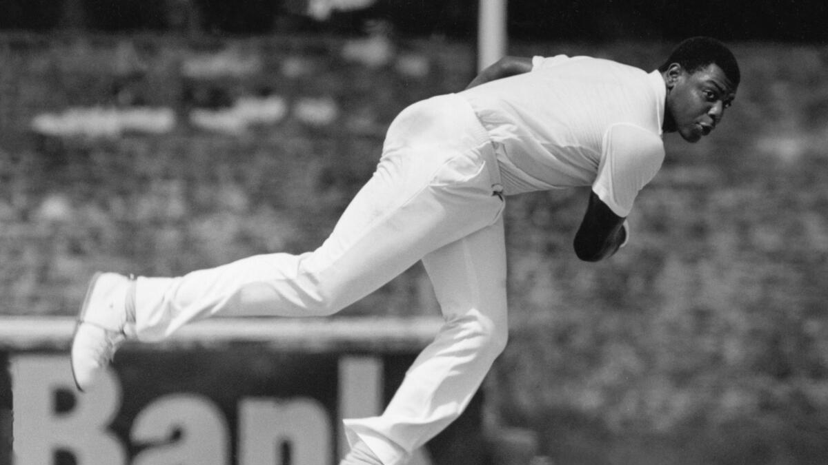 Former England fast bowler David Lawrence dies aged 61; players wear ...