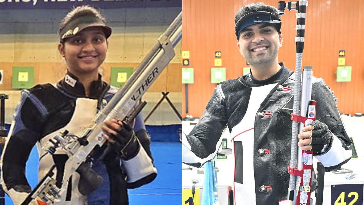 ISSF World Cup, Munich 2025: Arya-Arjun pair wins gold in 10m Air Rifle ...