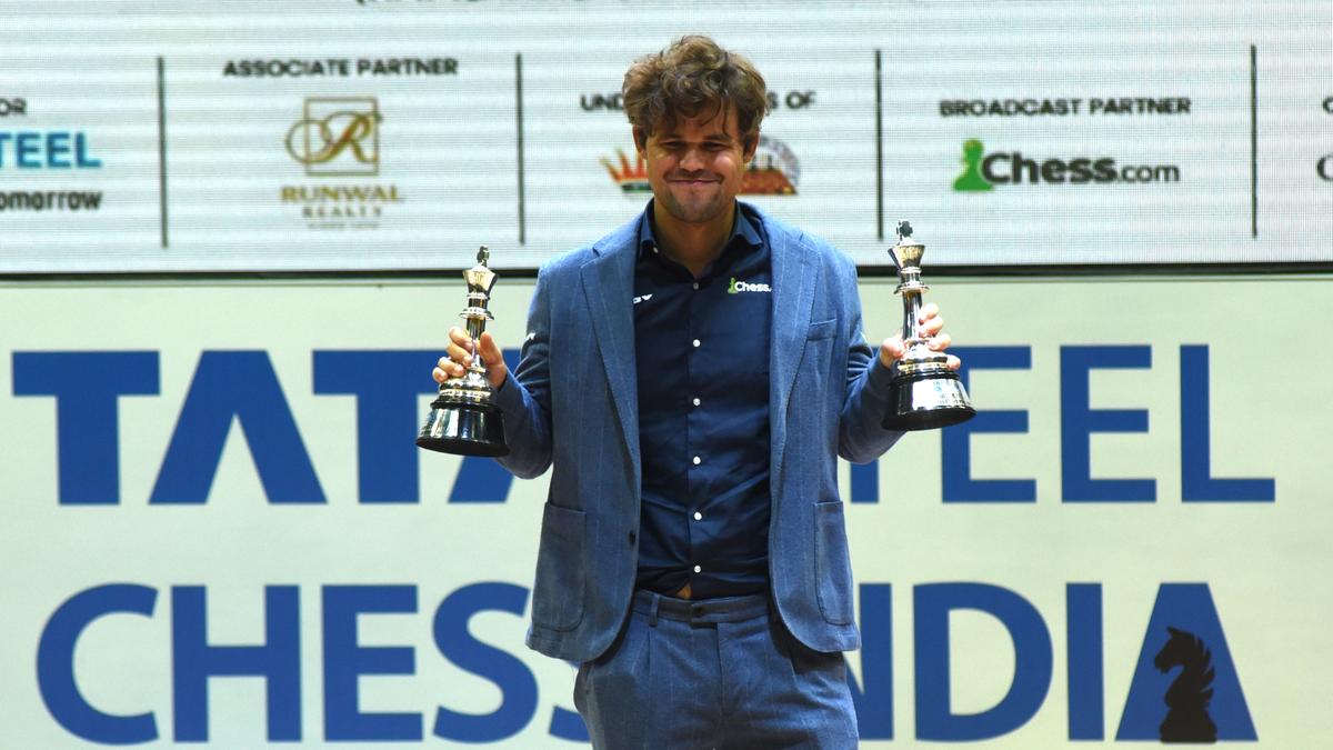 Tata Steel Chess 2024: Arjun squanders lead as Carlsen completes clean ...