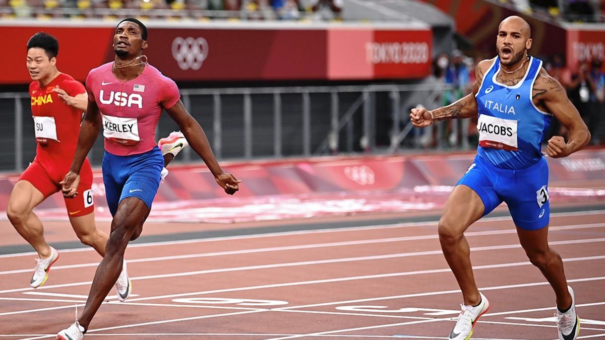 Fred Kerley challenges Marcell Jacobs to head-to-head 100m clash ...