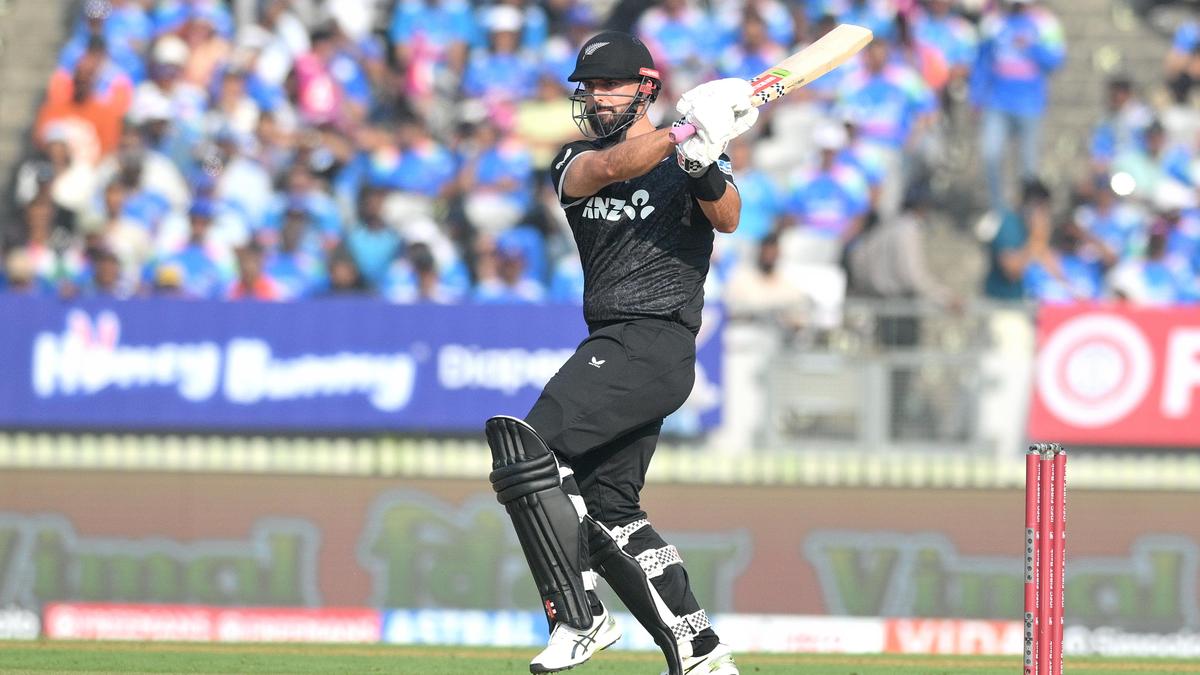 IND vs NZ Live Score 1st ODI: Mitchell smashes half century as New ...