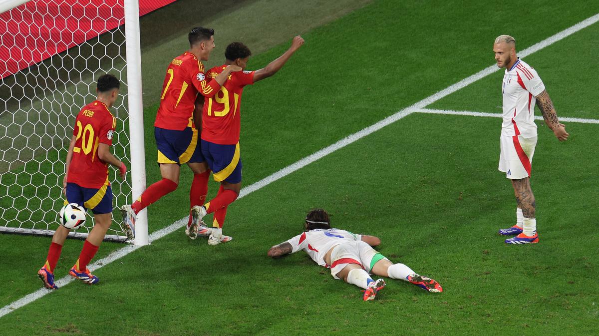 Spain vs Italy highlights in pictures: ESP v ITA photo gallery - Sportstar