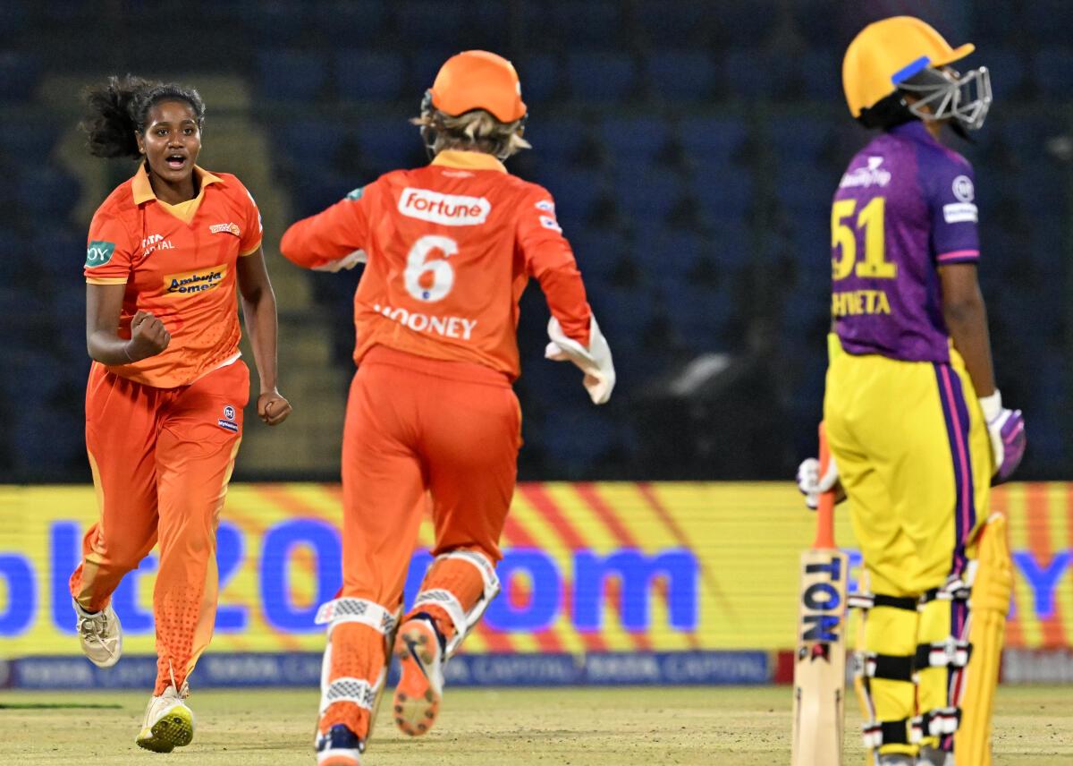 Who is Shabnam Shakil - Gujarat Giants’ teenage pace assassin in the ...