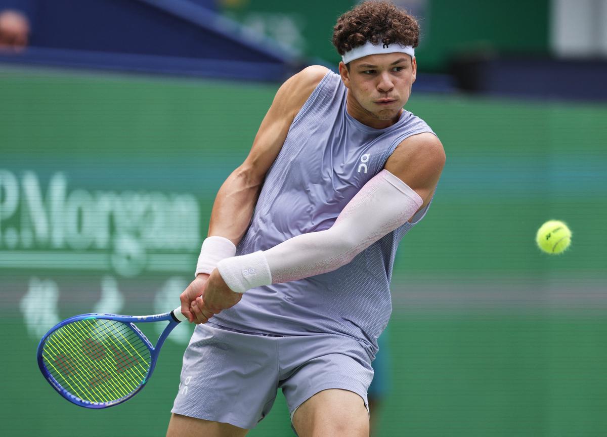 Shanghai Masters 2025: Djokovic takes help of sawdust to beat Cilic and enter third round ...