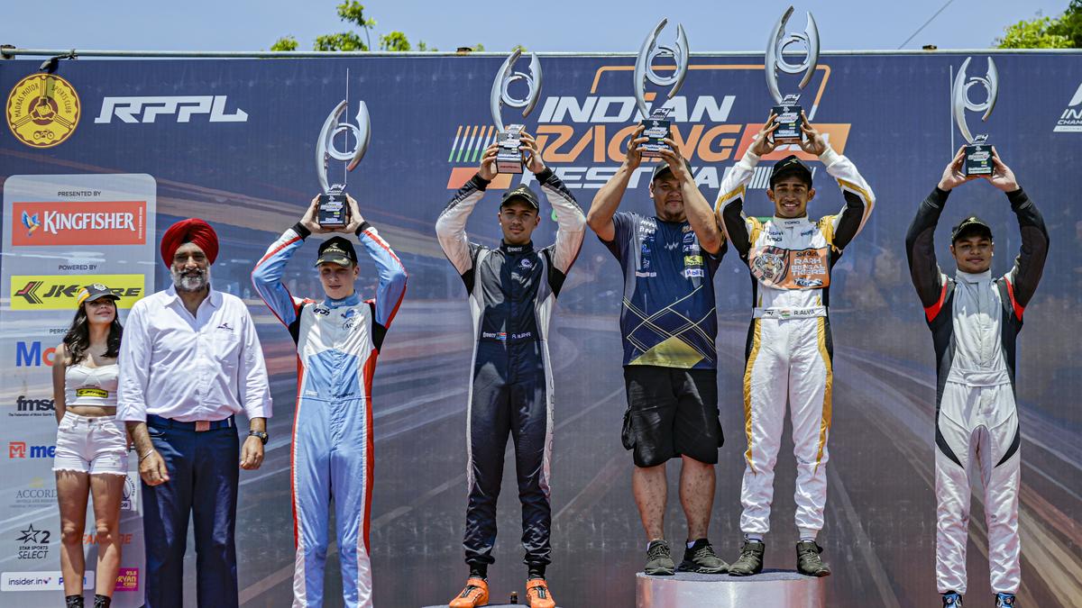 Indian Racing Festival, Round 3: Alva, Alibhai dominate F4 podium ...