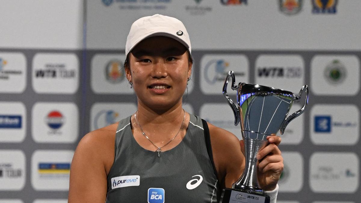Chennai Open 2025: Janice Tjen wins maiden WTA title to concluded her ...