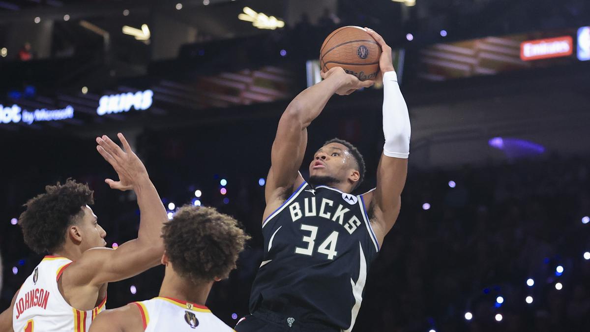 NBA Cup: Giannis stars in Milwaukee Bucks’ win against Atalanta Hawks ...