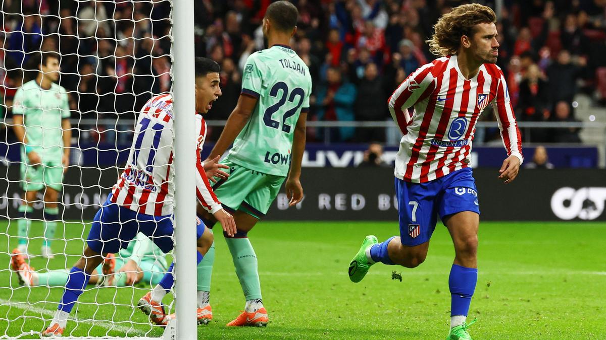 Griezmann scores two off the bench to lead Atletico to 3-1 win over ...