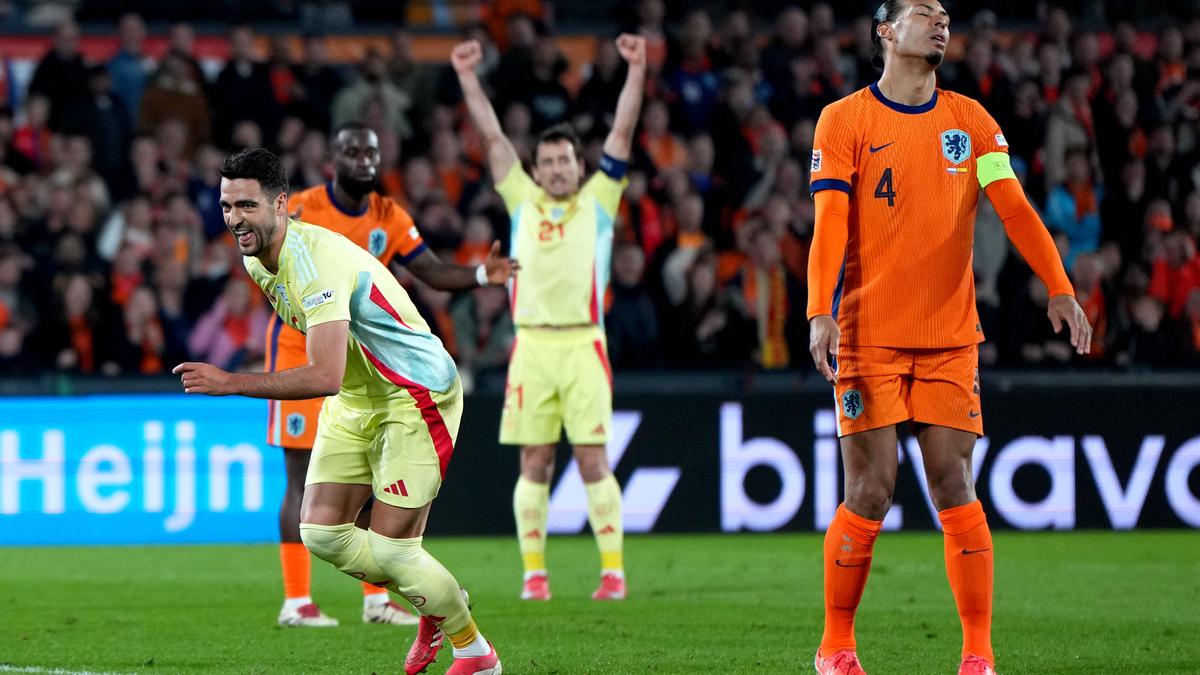 Netherlands vs Spain Highlights: Merino scores as UEFA Nations League ...