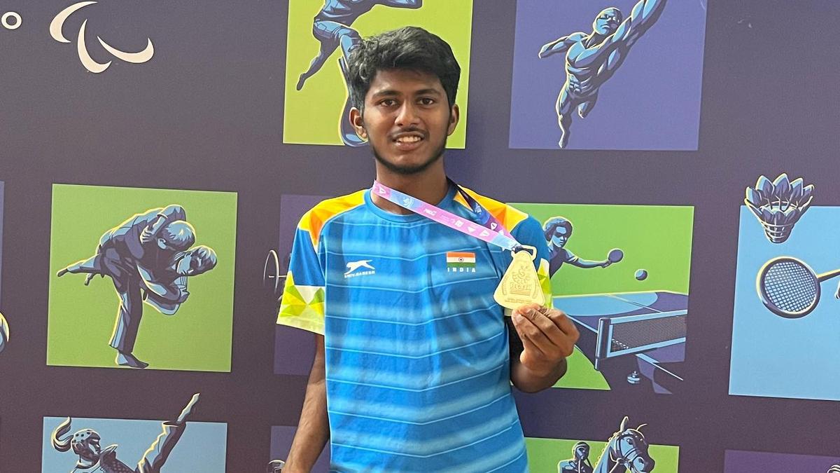 Para badminton world number 1 Ruthick Ragupathi targets Paris ...