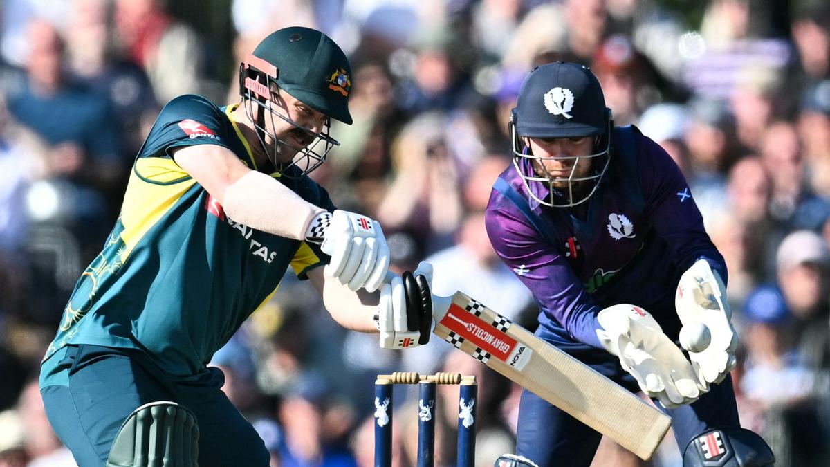 AUS vs SCO highlights, 1st T20I: Australia beats Scotland by seven wickets, chases 155-run ...