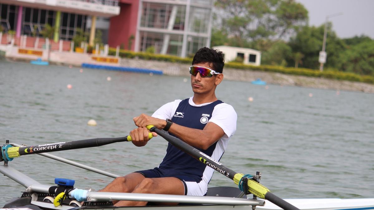 Faded tattoo, clear dreams: Rower Arjun Lal Jat returns from back ...