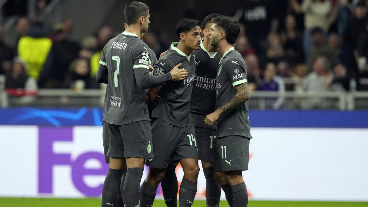 AC Milan 3-1 Club Brugge Highlights: Reijnders scores a brace to steer ...