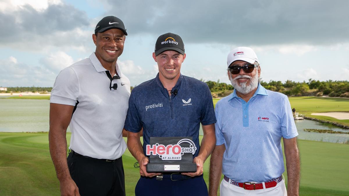 Fitzpatrick beats Kim to win ‘Hero Shot’, ahead of Hero World Challenge ...
