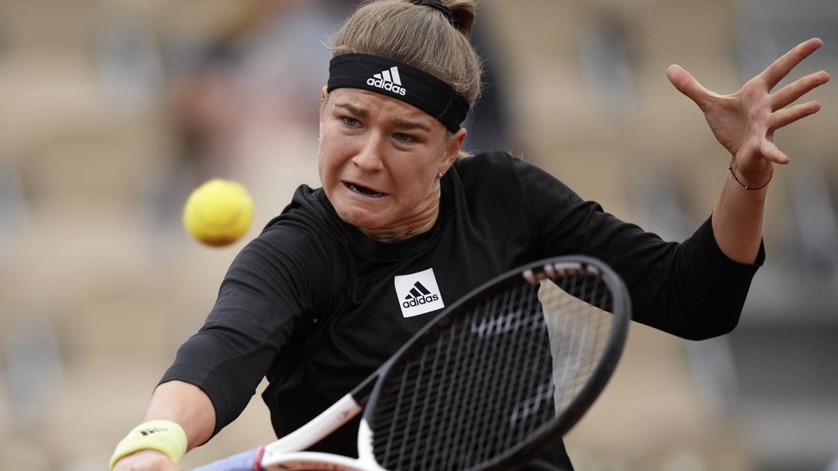 Karolina Muchova, the 2023 French Open runner-up, has successful right ...