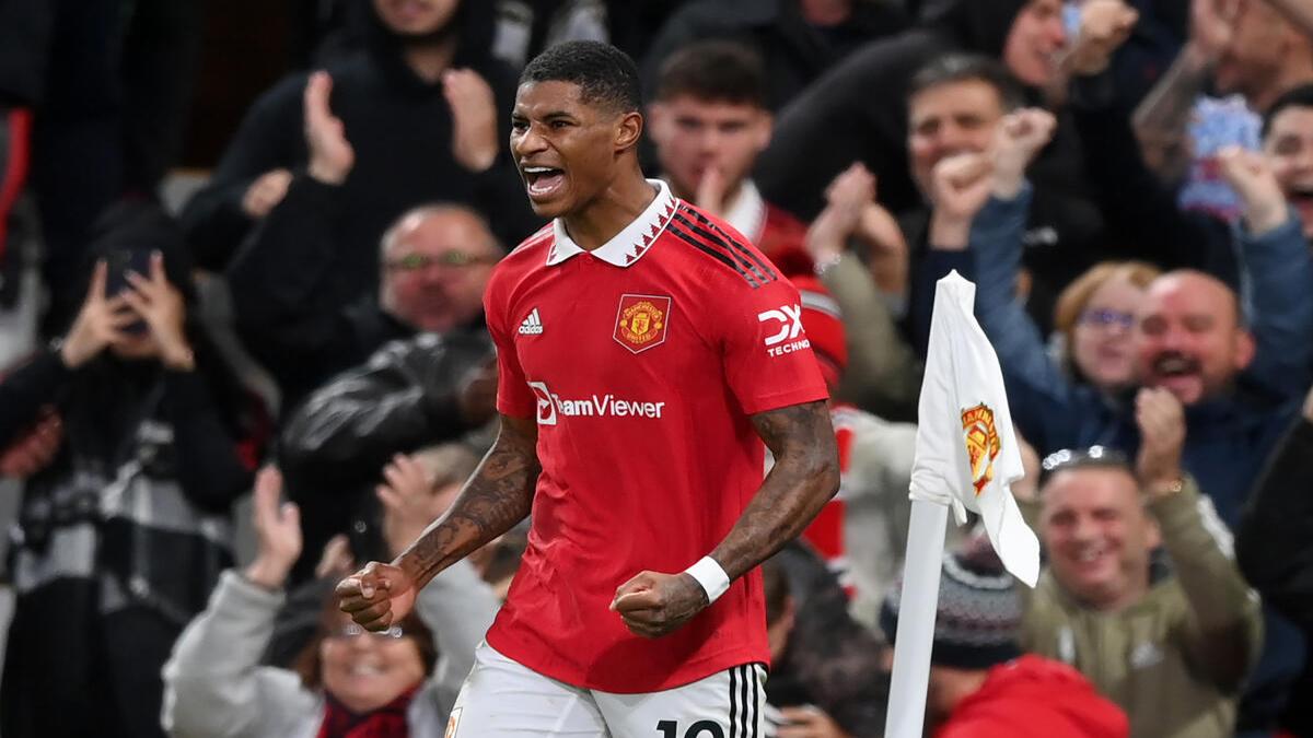 Rashford scores 100th goal for Manchester United against West Ham ...