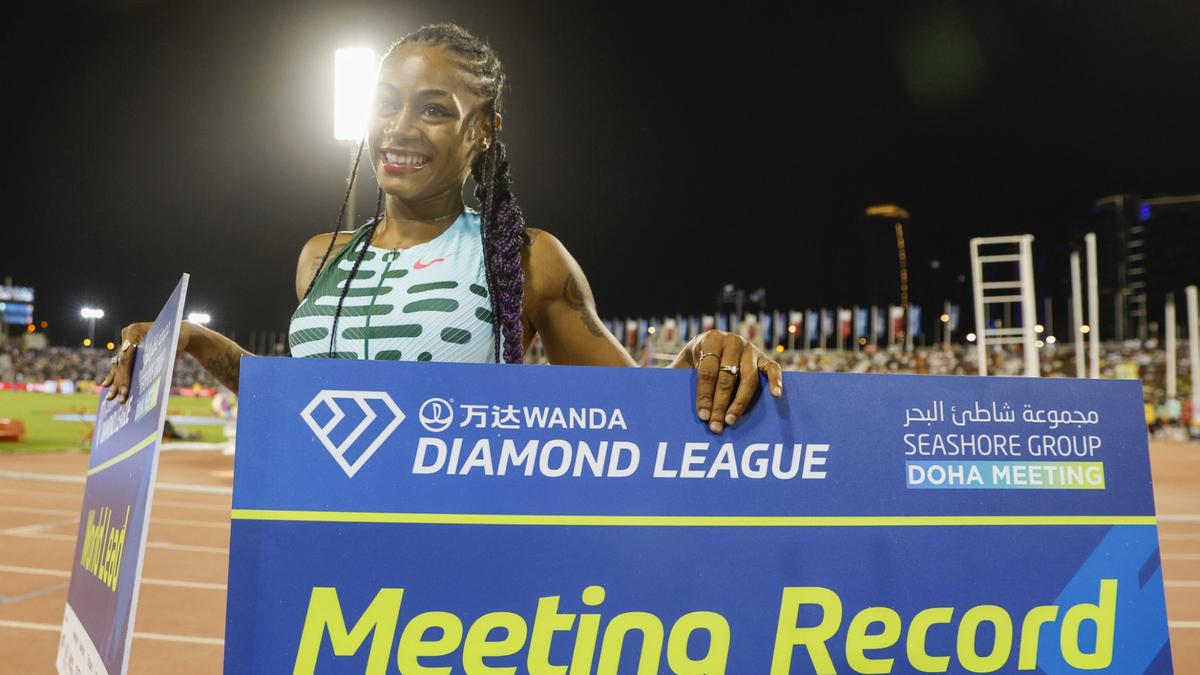 Doha Diamond League 2023: Richardson storms to 100m win, Kerley wins ...