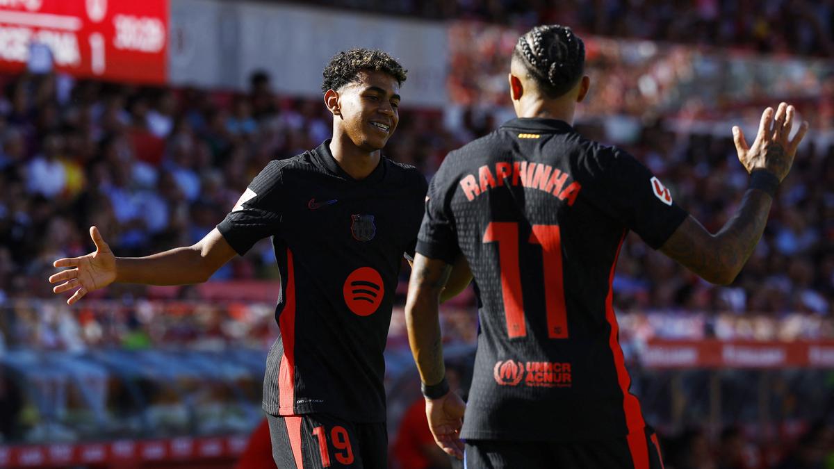 GIR 1-4 BAR Highlights, La Liga 2024-25: Lamine Yamal scores twice as ...