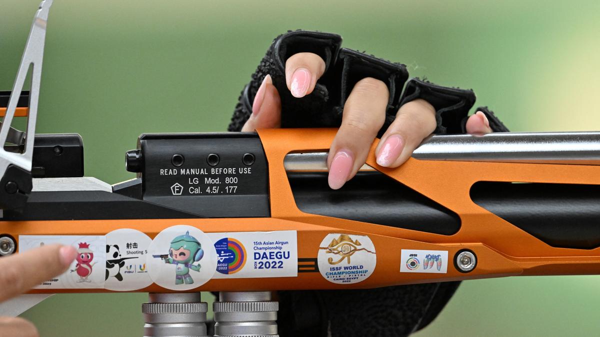 Sonam Maskar wins silver medal in the 10m air rifle event on ISSF World ...