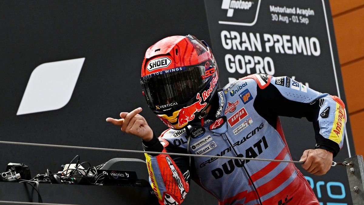 Aragon MotoGP: Marc Marquez beats Jorge Martin to end three-year barren ...