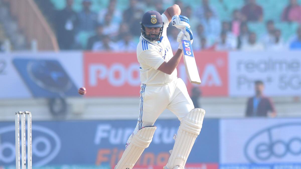 IND vs ENG: Rohit Sharma slams century during India vs England third ...