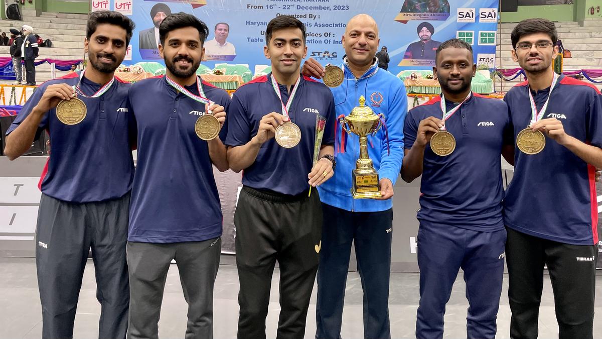 National table tennis championships: Record-extending 27th title for ...