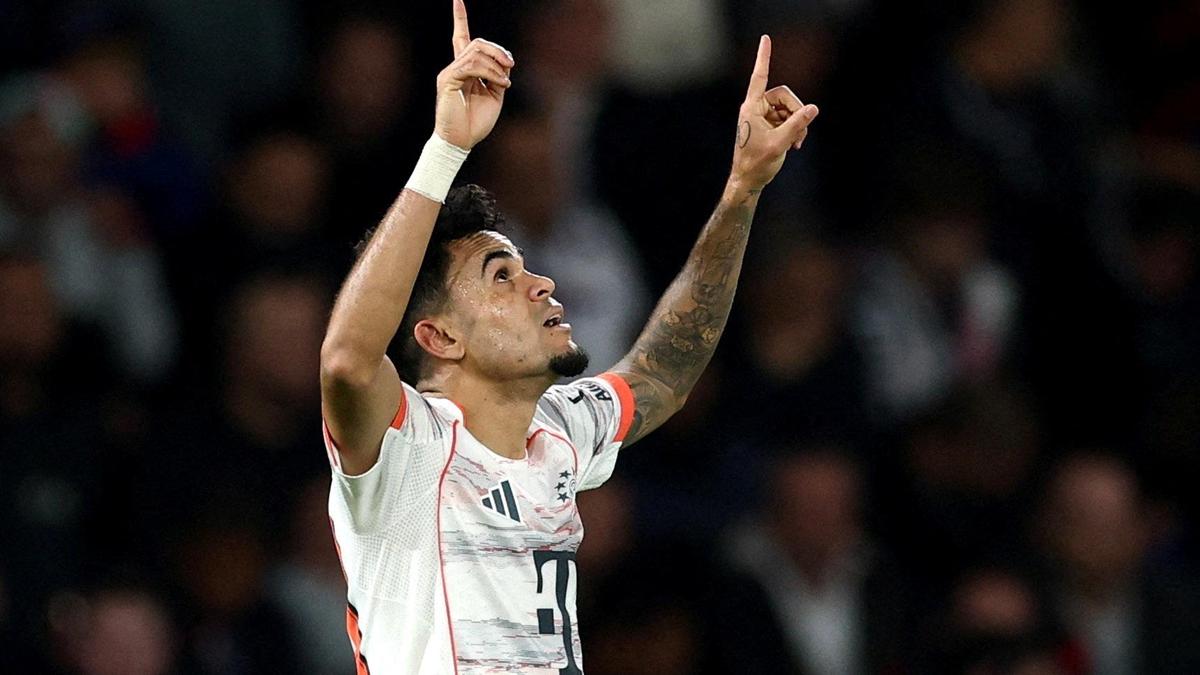 Champions League 2025-26: Diaz scores brace, sees red as Bayern Munich ...