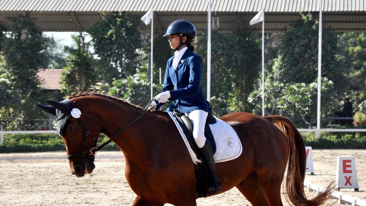 Teen Equestrian star Miraya Dadabhoy rides towards Olympic dream ...