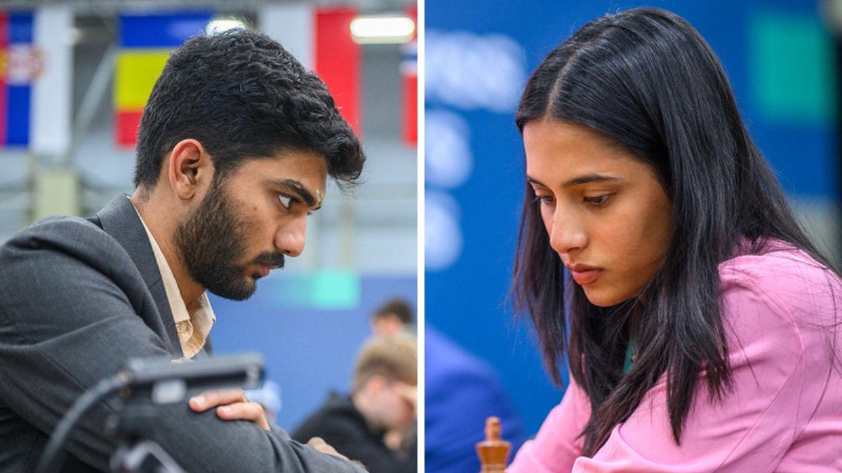 Gukesh to face Divya Deshmukh in eighth round of FIDE Grand Swiss 2025 ...