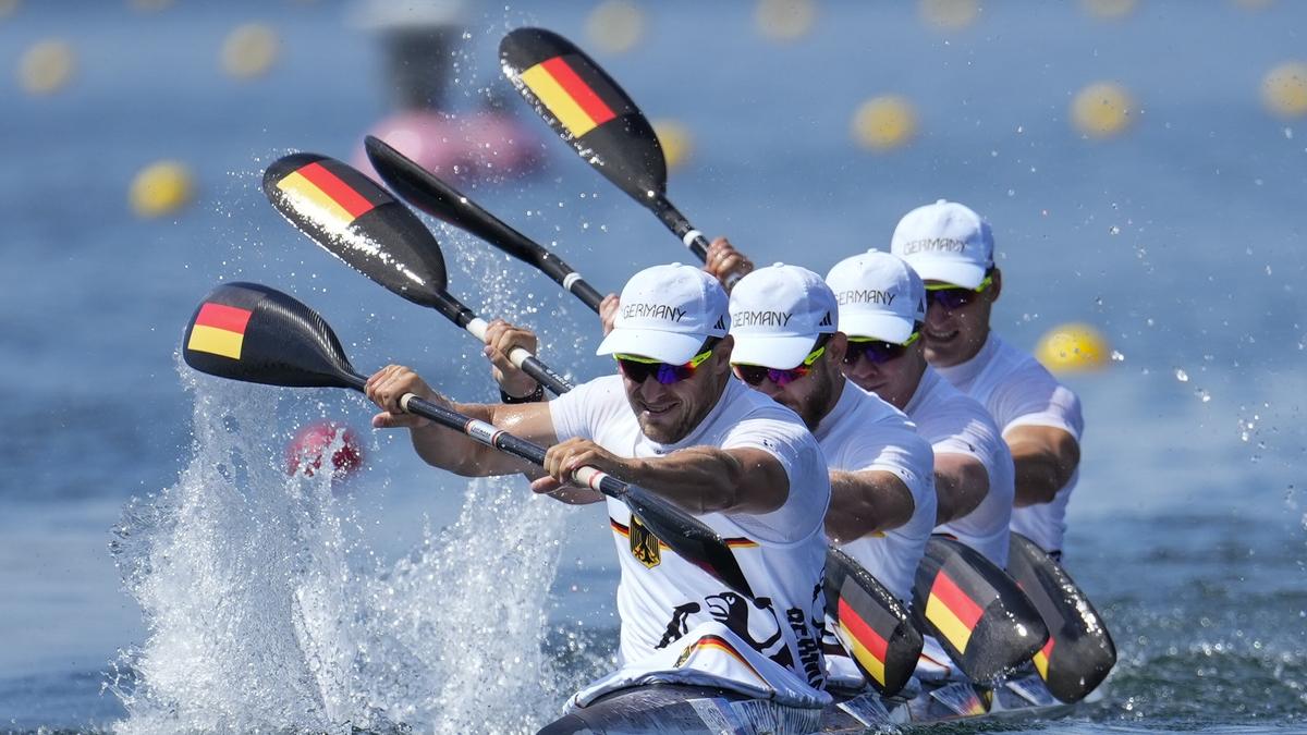 Paris Olympics 2024: Germany wins men’s kayak four 500m gold - Sportstar