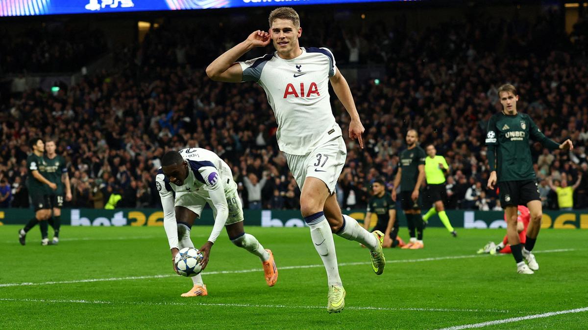 Champions League 2025/26: Van de Ven's miracle goal helps Tottenham beat Copenhagen; Atletico ...